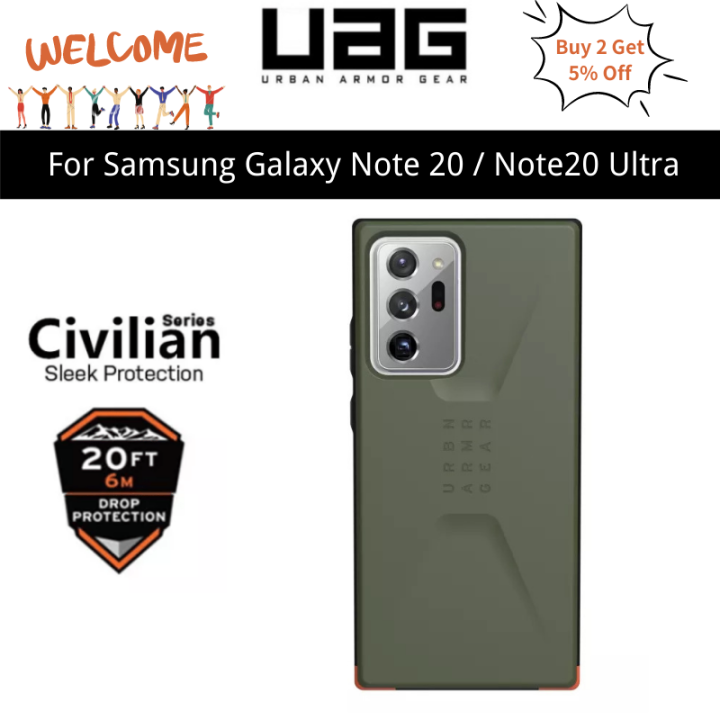 UAG Civilian Series Phone Case for Samsung Galaxy Note 20 / Note20 ...