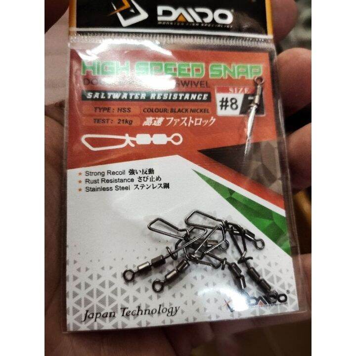 Kili Kili Peniti High Speed Snap Daido Peniti Swivel Pancing | Lazada ...