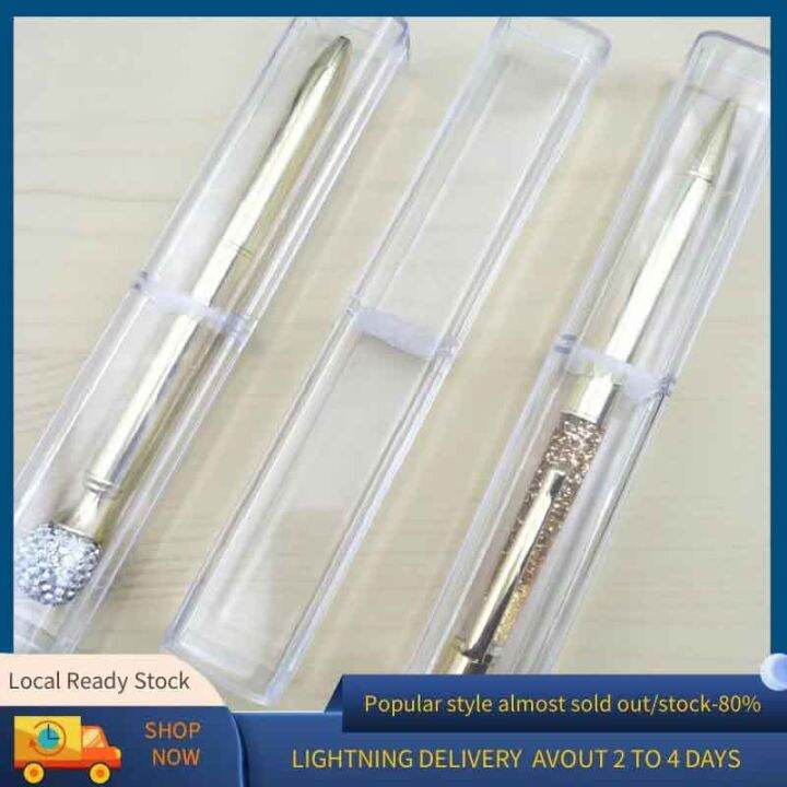 [Hot selling item】25 pcs Ballpen Case Acrylic (1 Box) for Giveaways ...