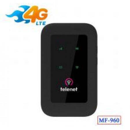 Bộ Phát Wifi Di Động Router Wifi 4g Lte Telenet Mf-960 Chính Hãng | Lazada.vn