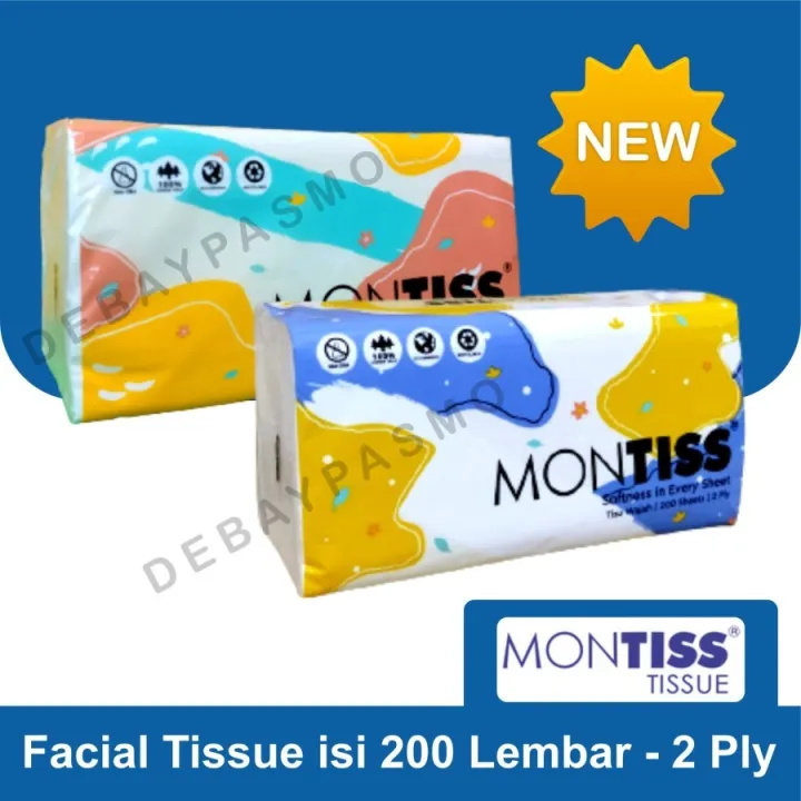 Montiss Facial Tissue 200s (satuan pcs) | Lazada Indonesia