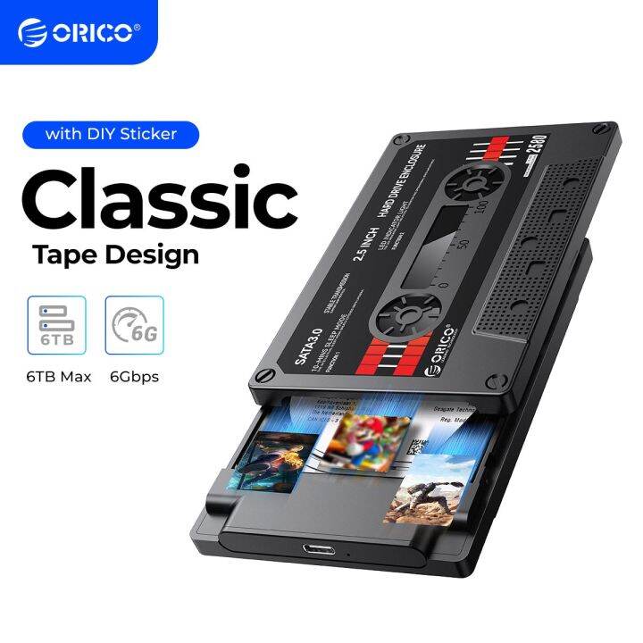ORICO 2.5'' HDD Enclosure SATA to USB3.0 External Hard Drive Case 5Gbps ...