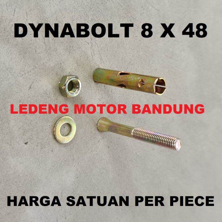 Dynabolt 8x48 Dinabol Mur Baut Ramset Tembok Beton M8 48mm | Lazada ...