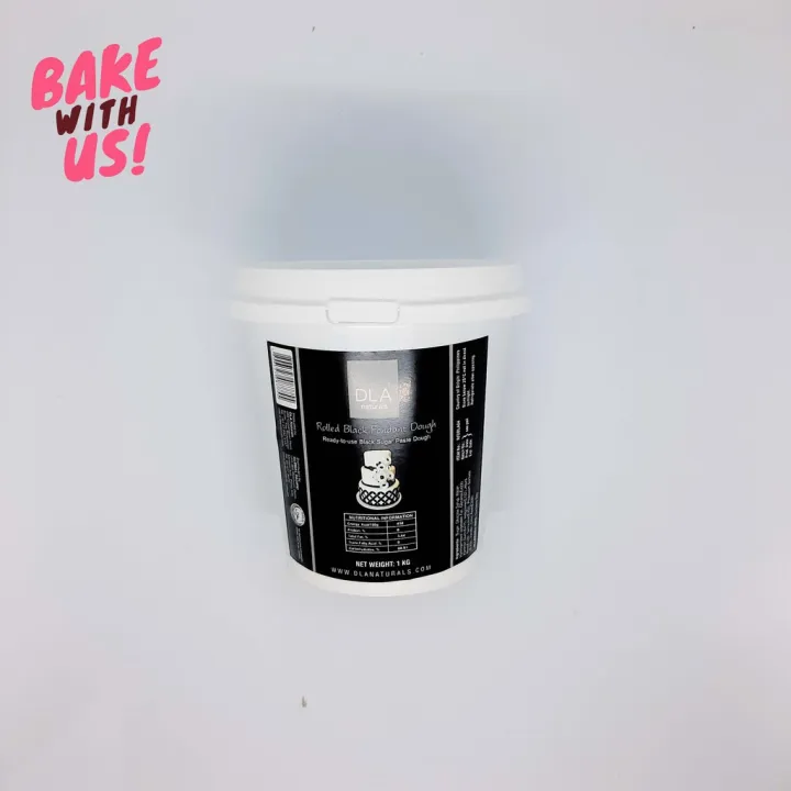 DLA Rolled Fondant Dough (Black) | Lazada PH