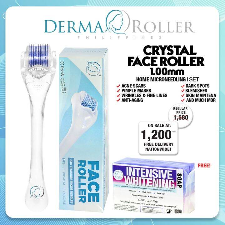 Face Dermaroller Crystal Edition - 1.00mm by Derma Roller Philippines ...
