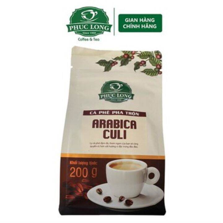 Cà phê Phúc Long Arabica Culi 500gr / King 500gr/ Moka 500g / Robusta ...