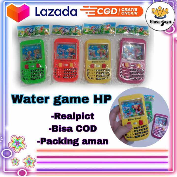 water game hp mainan plastik hp air BB water mainan jadul anak | Lazada ...