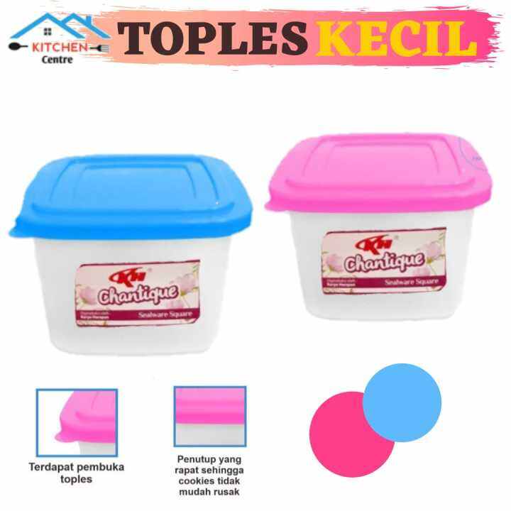 Toples Plastik Kotak Toples Plastik Kecil Wadah Plastik Kotak Murah ...