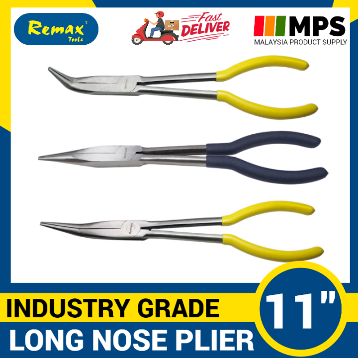 Remax 11 inch Extra Long Nose Pliers (1PC) Straight/45/90 Degree Bent ...
