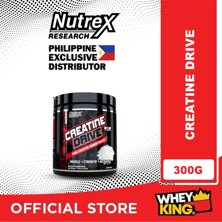 Nutrex Creatine Drive 300g Pure Creatine Monohydrate For Increase