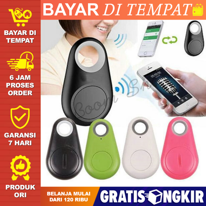 GPS Tracker Mini Jarak Jau Alat Pelacak JPS Anak Barang Gantungan Kunci ...