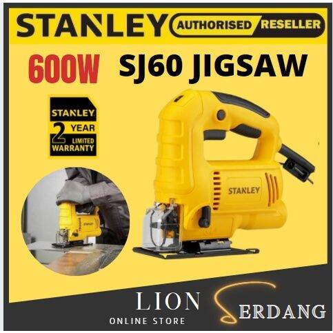 STANLEY SJ60 POWER JIGSAW VARIABLE SPEED 600W | Lazada