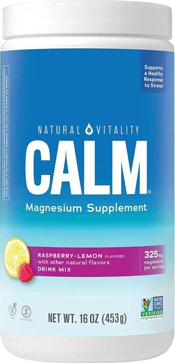 Natural Vitality | Natural Calm Raspberry-Lemon Flavor, The Anti-Stress ...