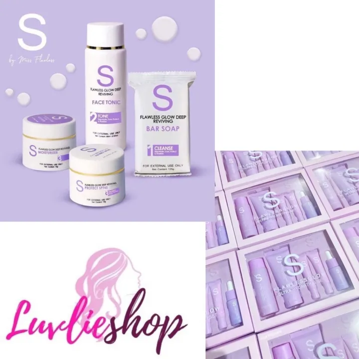 S BY MISS FLAWLESS DEEP REVIVING SET & ULTRA HYDRATING MAINTENANCE SET ...