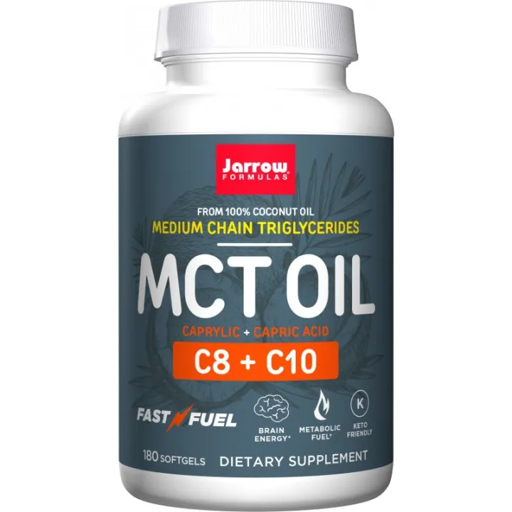 Jarrow Formulas MCT (Medium Chain Triglycerides) Oil 180 Softgels ...