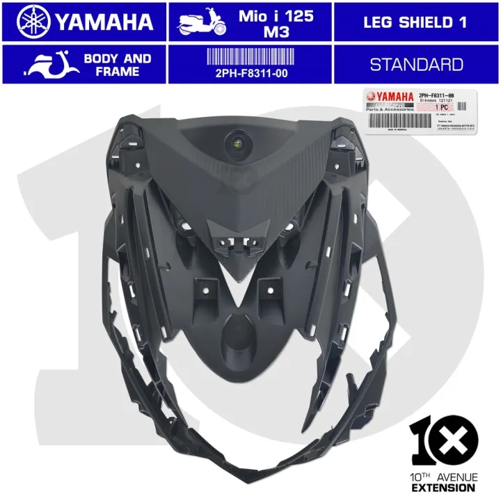 10thX Original Yamaha Leg Shield 1 Front Cover Part No.2PH-F8311-00 for ...