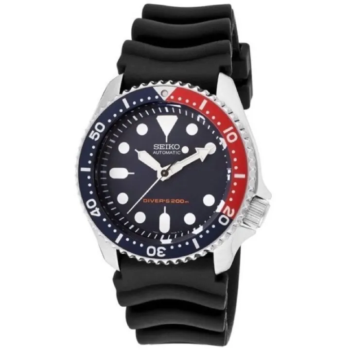Relo SEIKO divers redblack automatic movement Quartrz men’s watch ...