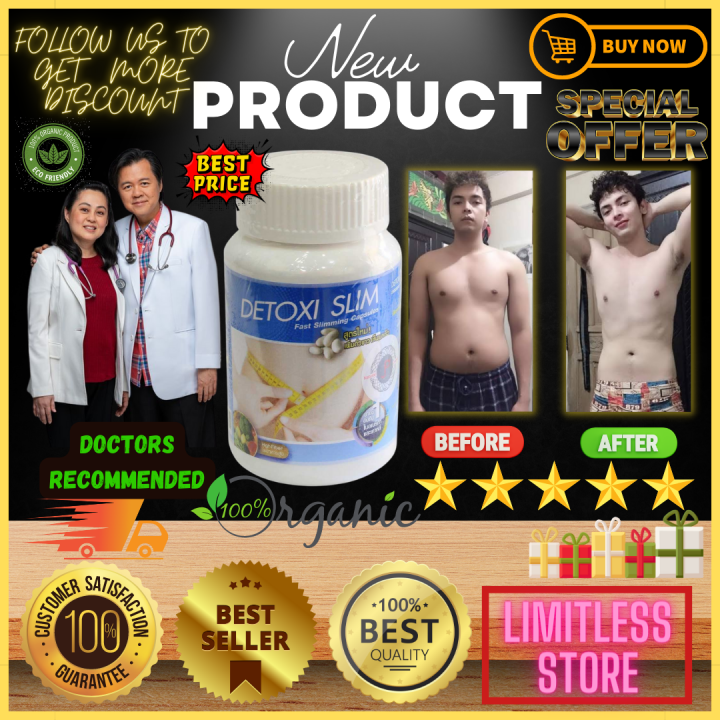 🥰🥰 Detoxi slim 100% Original Detoxi Slim Diet Capsules with QR Code 30 ...
