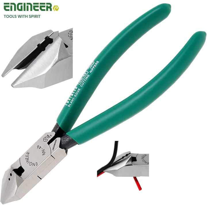 ENGINEER NN-46 159mm Slant Edge Nipper with Hole Made In Japan | Lazada