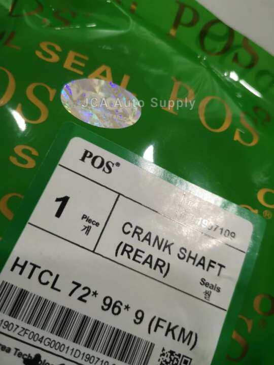 Flywheel Oil Seal- Proton Iswara/Saga/12V/Waja - 72X96X9 - POS | Lazada