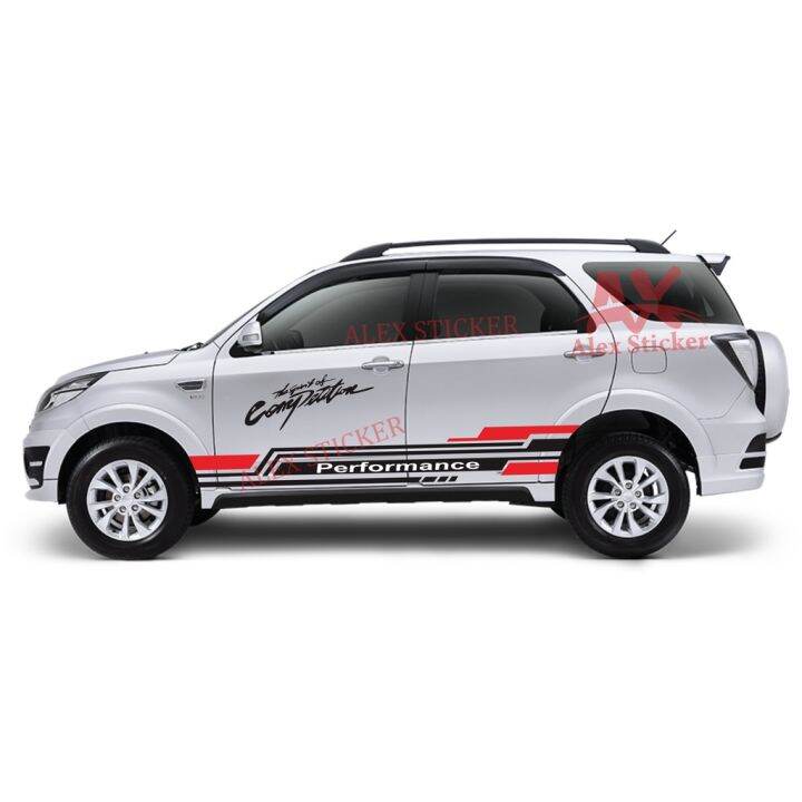 TERBARU STICKER STIKER MOBIL TOYOTA RUSH AVANZA XENIA SIGRA CALYA ...