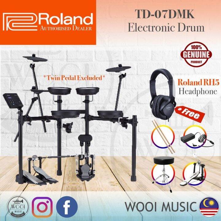 Roland V-Drums TD-07DMK Electronic Drum TD07DMK Digital Drum | Lazada
