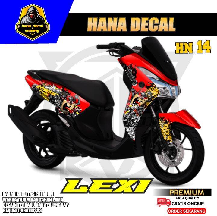 Decal Lexi Full Body Stiker Lexi Fullbody Decal Yamaha Lexi Full Body ...