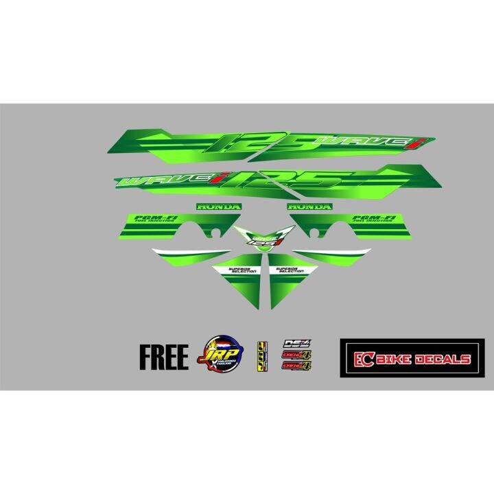 Honda Wave 125i Decals | Lazada PH