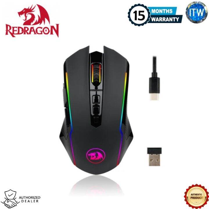 Redragon Ranger Lite M910-KS - 9 programmable buttons Wired and ...