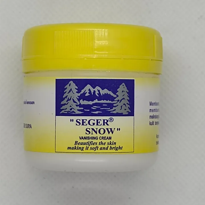 Brightening Cream Seger Snow Vanishing Cream 35 Gr | Lazada Indonesia