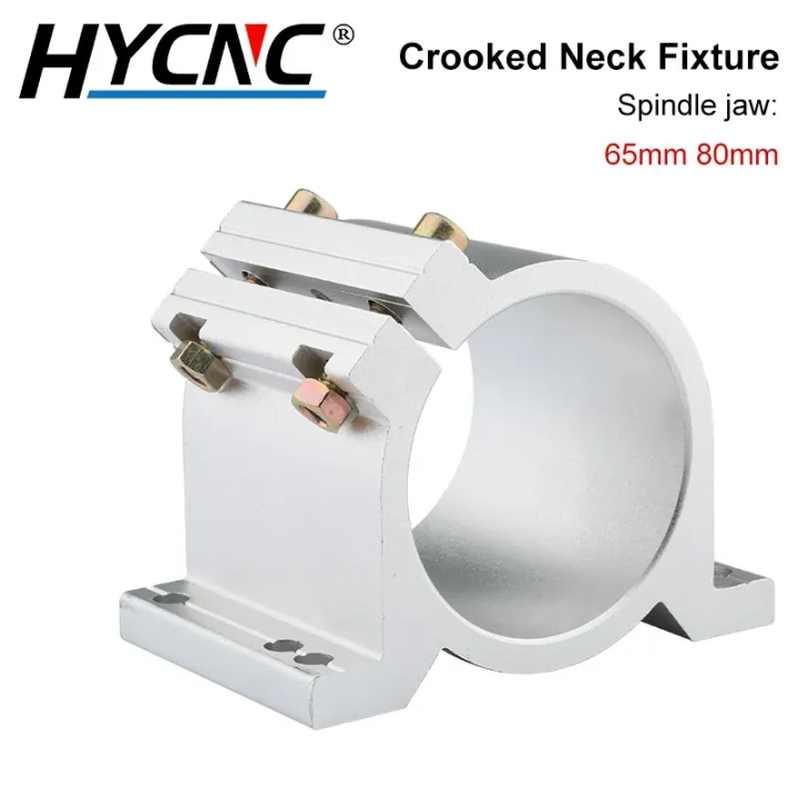 CNC Spindle Clamp 65mm/80mm Spindle Fixed Installation Aluminum Profile ...