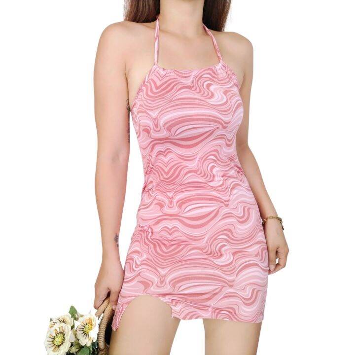 ERIN • MARBLE Y2K BODYCON DRESS | DIRECT SUPPLIER | Lazada PH