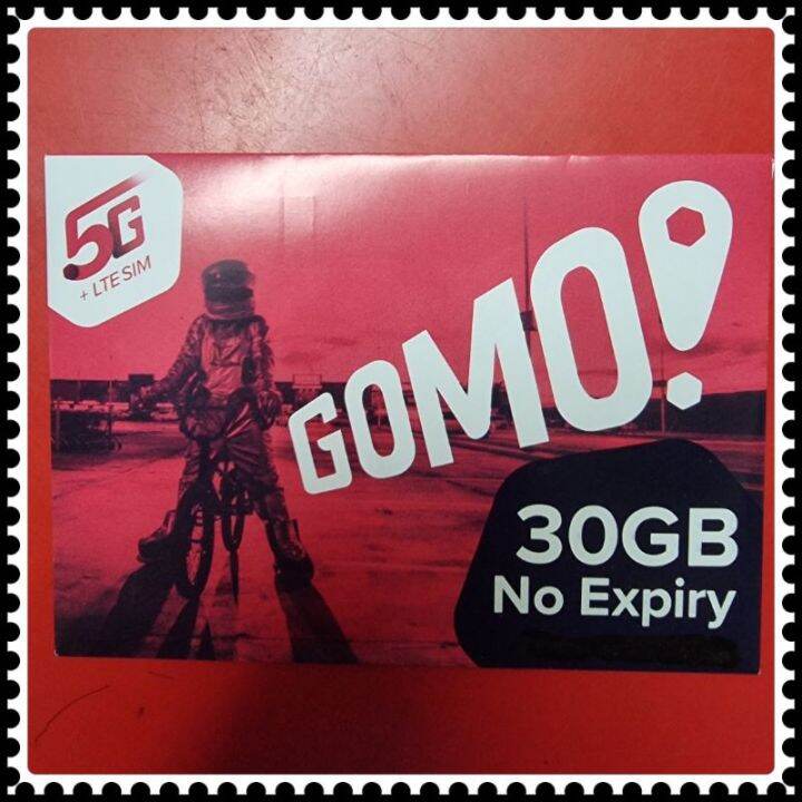 Gomo Sim card with 30GB or 20GB no expiry | Lazada PH