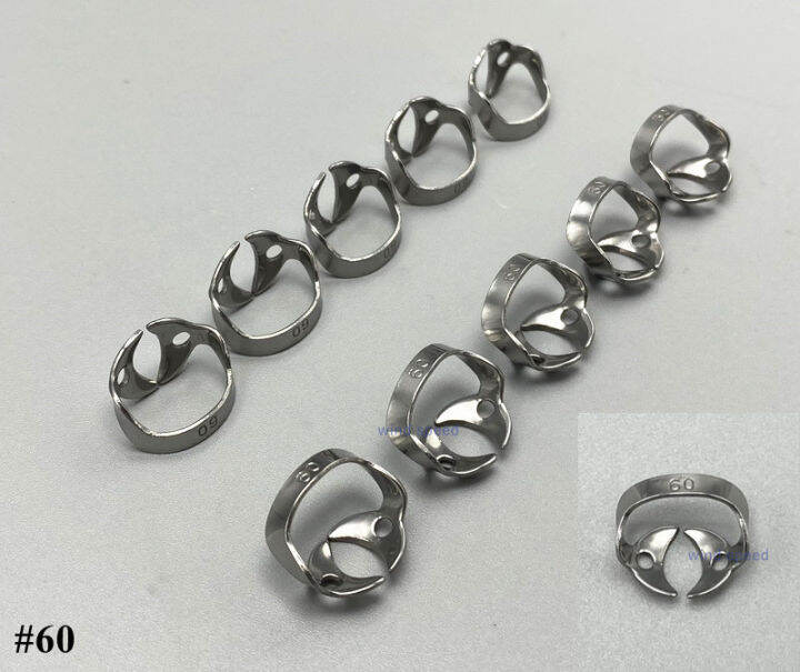 Dental Rubber Dam Retainers Clamp Rubber Barrier Clip Stainless Steel ...