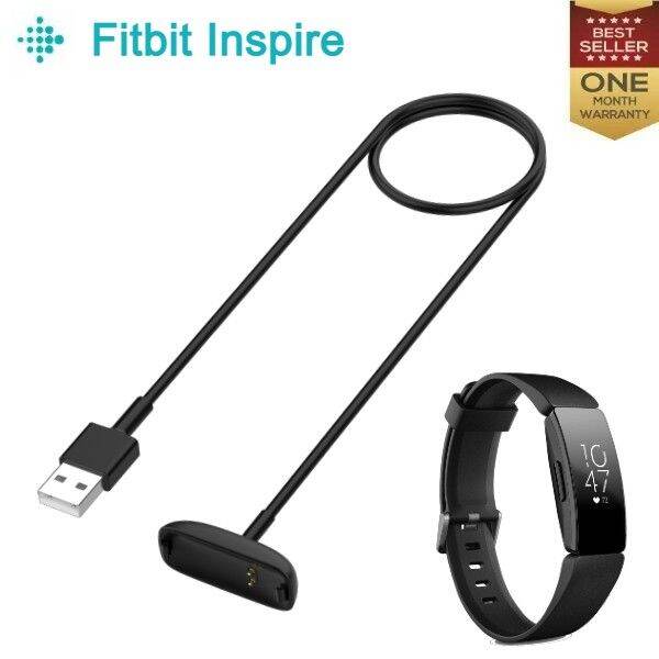 Fitbit Inspire / Inspire HR / Inspire 1 Black Magnetic USB Charging ...