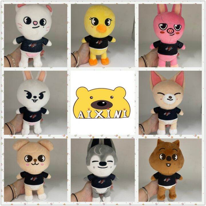 Skzoo Doll Skzoo Pillow Skzoo Plush Toys Skz Plushie Jiniret Wolf Chan ...