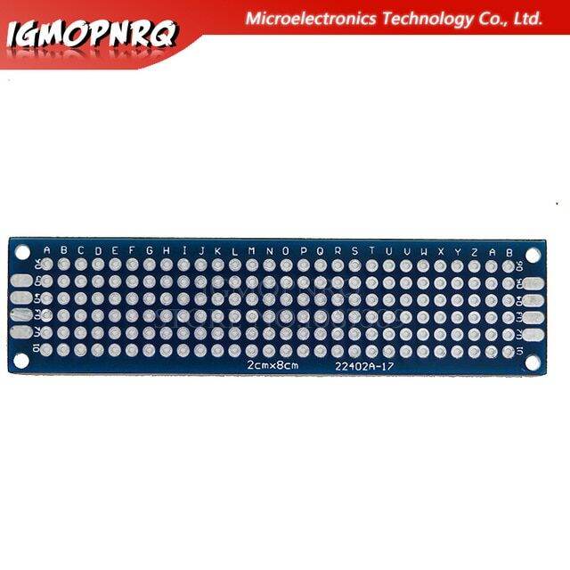 1pcs Double-sided Protoboard Breadboard Universal Board 2*8cm 3*7cm 4*6cm 5*7cm 7*9cm 2.54mm ...