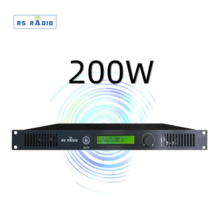 RS 200W FM Transmitter RS RADIO - FM Transmitter | Lazada PH