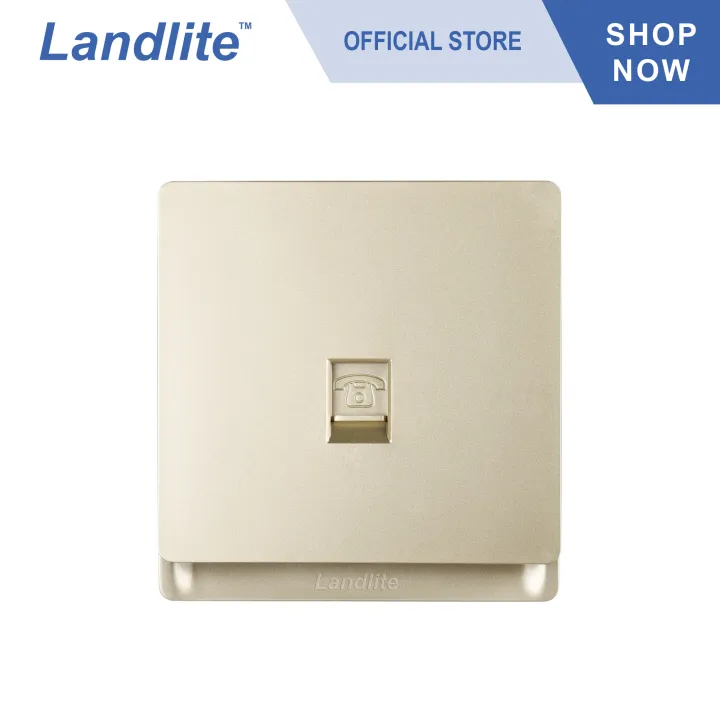 Landlite Wiring Devices LWD-Q6-1GTEL-CPG | Lazada PH