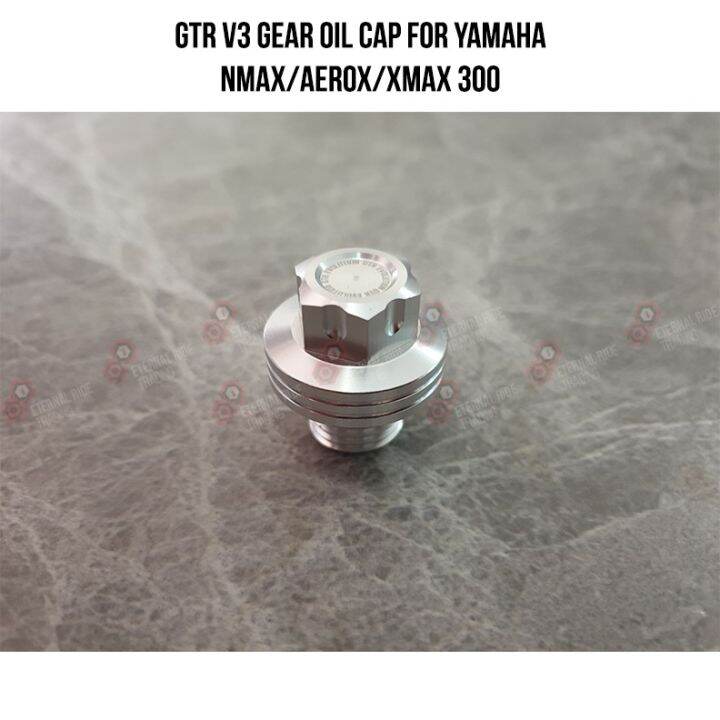 GTR Gear Oil Cap for Yamaha Nmax V1/V2 Aerox Xmax 300 | Lazada PH