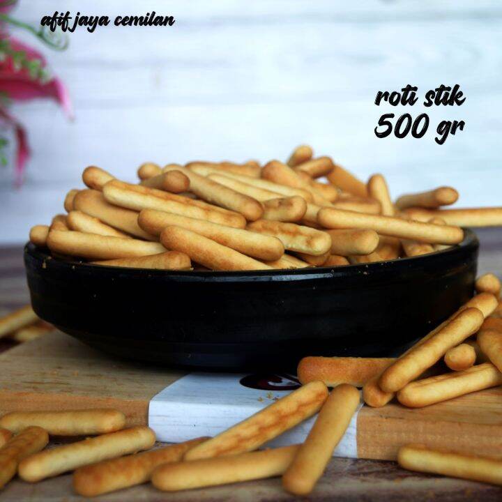 ROTI STIK AROMA DURIAN 500 GRAM AFIF JAYA CEMILAN ENAK MANIS DAN RENYAH ...