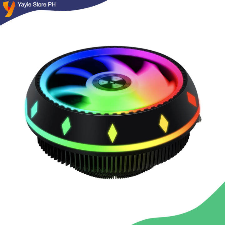 UFO HSF Universal Intel AMD light colorful LED cpu cooler LGA 775 1150 ...