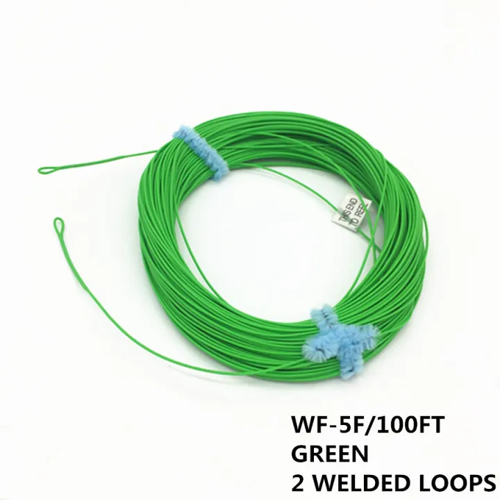 2 Welded Loops Fly Fishing WF 1 2 3 4 5 6 7 8 9WT Fly Fishing Line ...