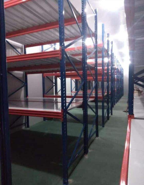 Rak Besi Gudang / Rak Pabrik Tahan Beban 1 Ton Persusun | Lazada Indonesia