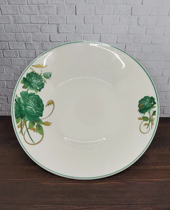 PIRING MAKAN KERAMIK BUNGA 6 PCS PIRING KERAMIK BELING PIRING MAKAN ...