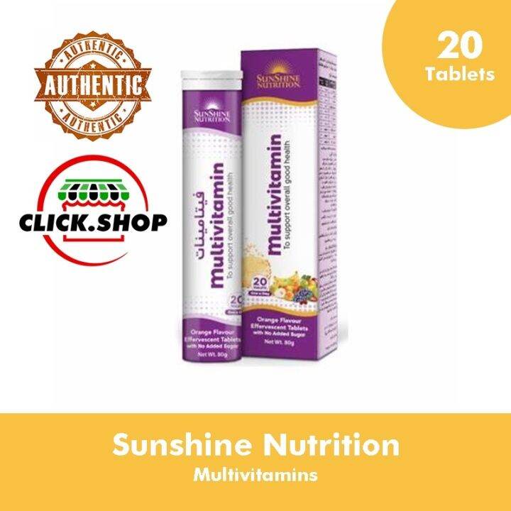 [AUTHENTIC] Sunshine Nutrition Multivitamin Effervescent | Lazada PH