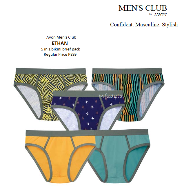 Avon Men's Club ETHAN 5 in 1 bikini brief pack | Lazada PH