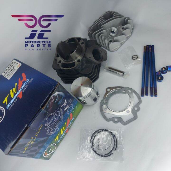 TWH CYLINDER BLOCK KIT FOR HONDA DIO 1 2 90cc 50mm SHORTSTROKE | Lazada PH