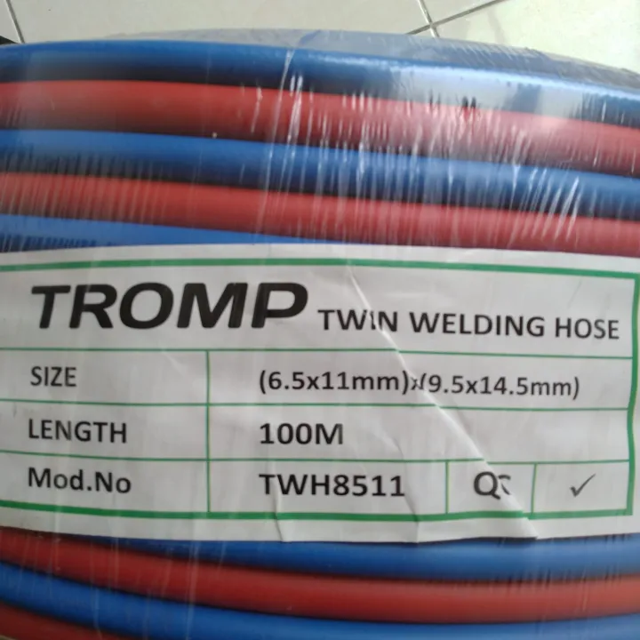 1 METER SELANG LAS DOUBLE SELANG BLENDER LAS DOBEL OXY LPG TWIN WELDING ...