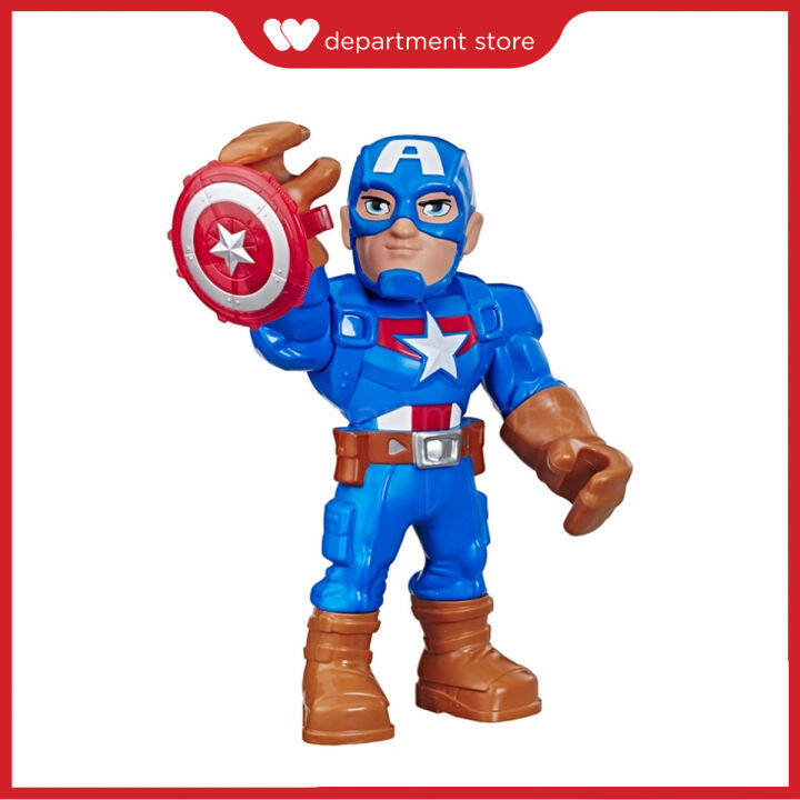 MARVEL 100% Authentic Captain America Mega Mighties Super Hero ...